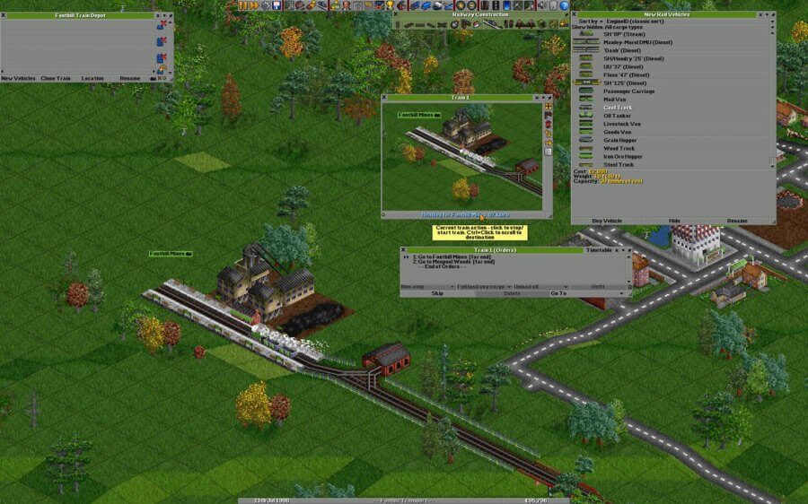 Download OpenTTD, a free, open source game