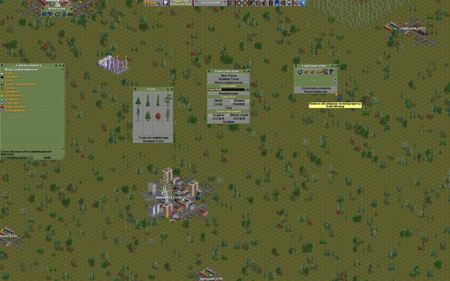 Download OpenTTD, a free, open source game